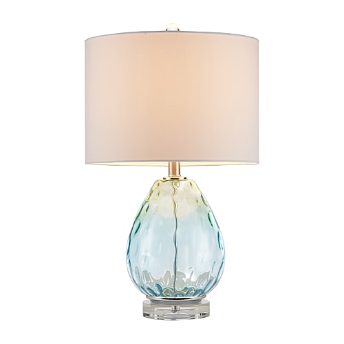 Click here for Urban Habitat Borel Omebre Glass Table Lamp  One S... prices