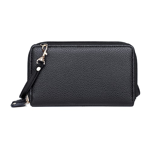 Click here for Womens Buxton Ultimate Organizer Solid Crossbody W... prices