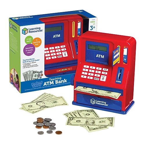 Learning Resources Pretend Play - Teaching Atm Bank