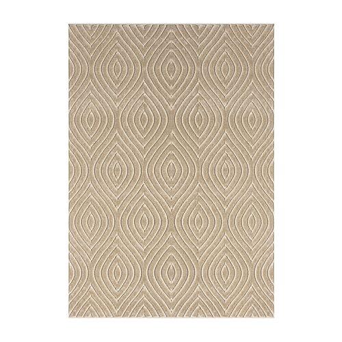 Lr Home Adonis Atl-418 5x7 Outdoor Area Rug - Beige