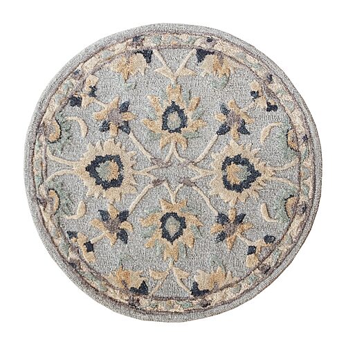 Click here for Beatrice Elise Floral Hand Tufted 3X3 Indoor Round... prices