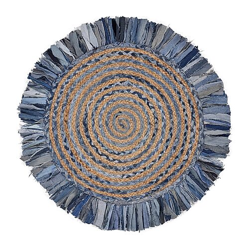 Click here for Brynn Avril Bordered Braided Stain Resistant Indoo... prices