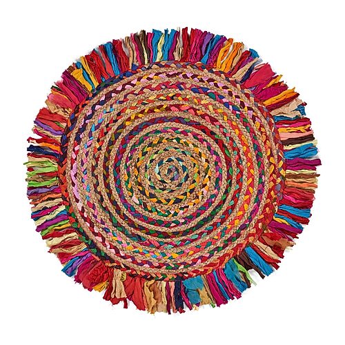 Click here for Brynn Avril Bordered Braided Stain Resistant Indoo... prices
