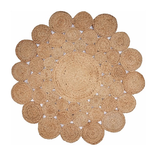 Click here for Brynn Zila Dots Braided Stain Resistant Indoor Rou... prices