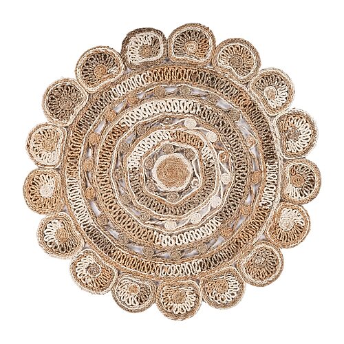 Click here for Brynn Eada Geometric Braided Stain Resistant Indoo... prices