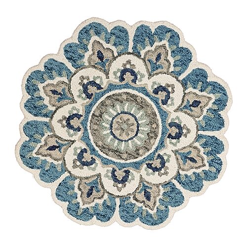 Click here for Lr Home Radiance Rdc-094 4 x 4 Round Area Rug - Te... prices