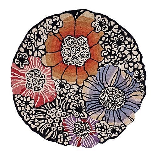 Click here for Lr Home Sweet Sinuo-106 6 x 6 Round Area Rug - Mul... prices