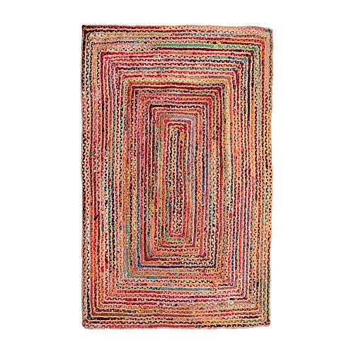 Click here for Halen Dia Geometric Braided Stain Resistant Indoor... prices