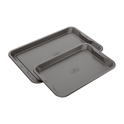 Ninja Foodi NeverStick Premium 2-Piece Baking Sheet Set - Gray