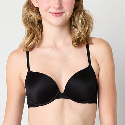 Click here for Arizona Body Cloud Kissed T-Shirt Demi Bra  A  Bla... prices