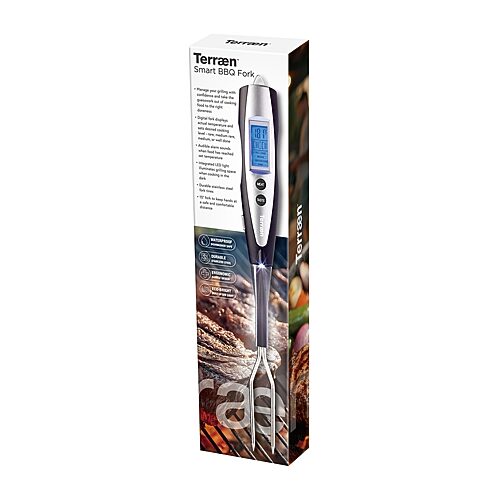 Click here for Terraen Smart BBQ Fork  One Size  Black prices