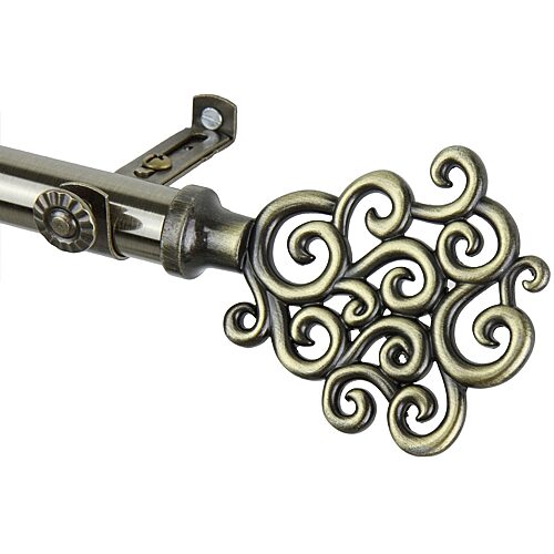 Click here for Rod Desyne Tidal 13/16 Adjustable Curtain Rod  One... prices