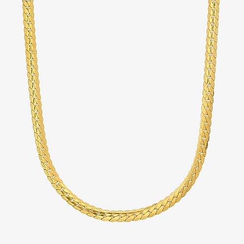 Click here for Steeltime Mens 18K Gold Over Stainless Steel Hypoa... prices