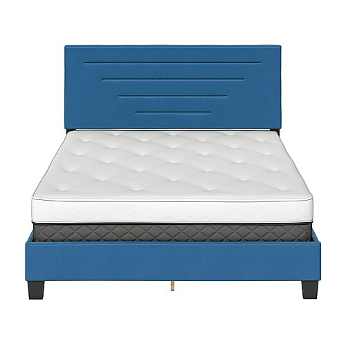 Click here for Lilliana Wooden Platform Bed  One Size  Blue prices