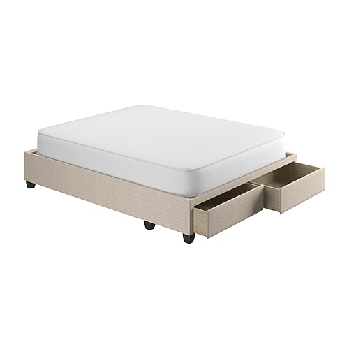 Click here for Boyd Sleep Melania Drawer Bed Frame with Storage... prices
