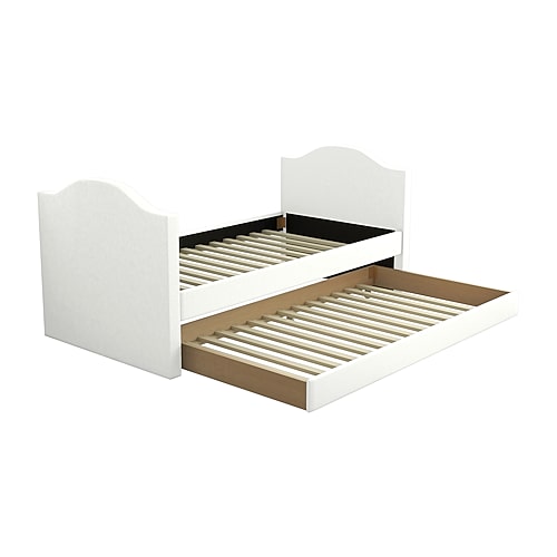 Click here for Madeline Upholstered Wooden Daybed  One Size  Whit... prices