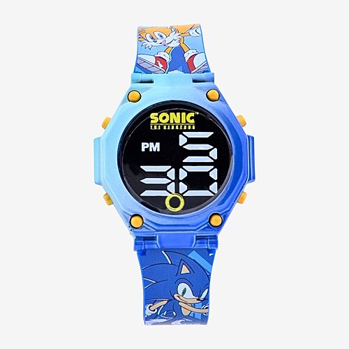 Sonic the Hedgehog Unisex Multicolor Strap Watch Snc4275m  One Size