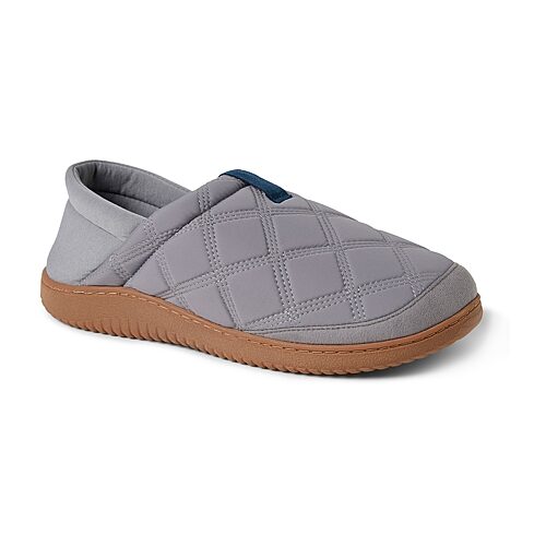 Click here for Dearfoams Mens Memory Foam Slip-On Slippers  Large... prices