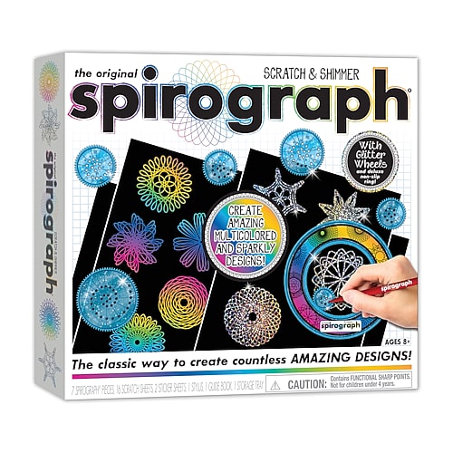 Click here for Spirograph Scratch & Shimmer Art Set  One Size  Mu... prices