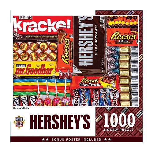 Click here for Masterpieces Puzzles HersheyS Matrix: 1000 Pcs 100... prices