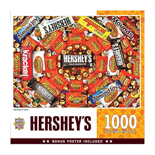 Click here for Masterpieces Puzzles HersheyS Swirl: 1000 Pcs 1000... prices