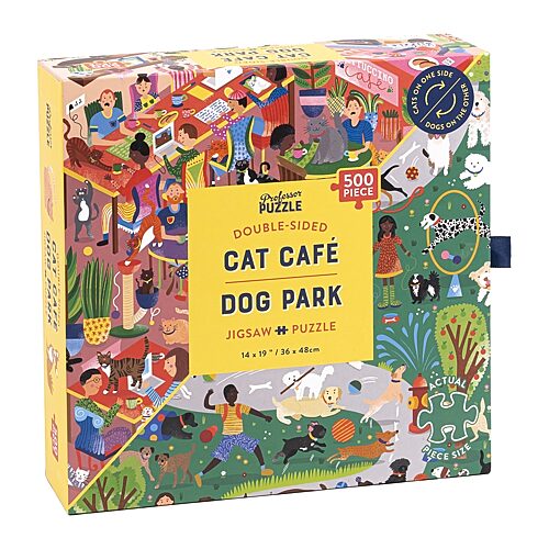Click here for Professor Puzzle Cat Cafe & Dog Park Double-Sided... prices