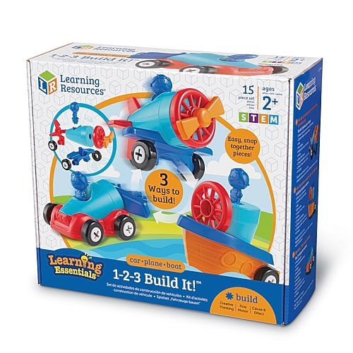 Click here for Learning Resources 1-2-3 Build It! Car-Plane-Boat... prices