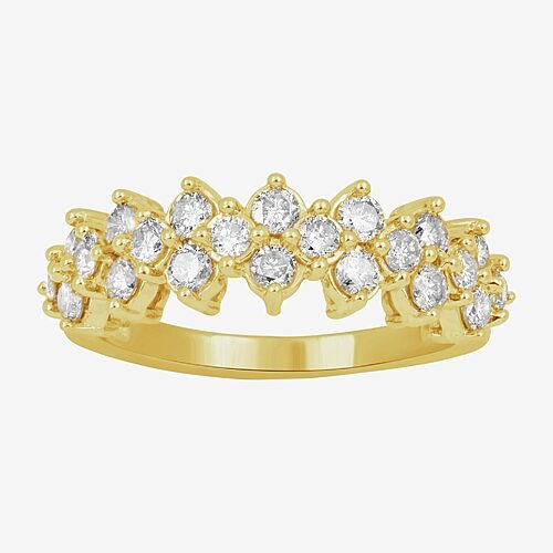 Click here for Womens 1 CT. T.W. Lab Grown White Diamond 10K Gold... prices