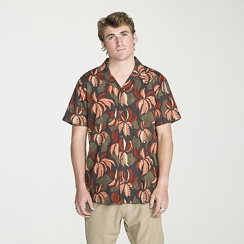 Click here for VOLCOM Mens Short Sleeve Regular Fit Button-Down S... prices