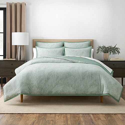 Click here for Fieldcrest Botanical Jade 3-pc. Duvet Cover Set  O... prices