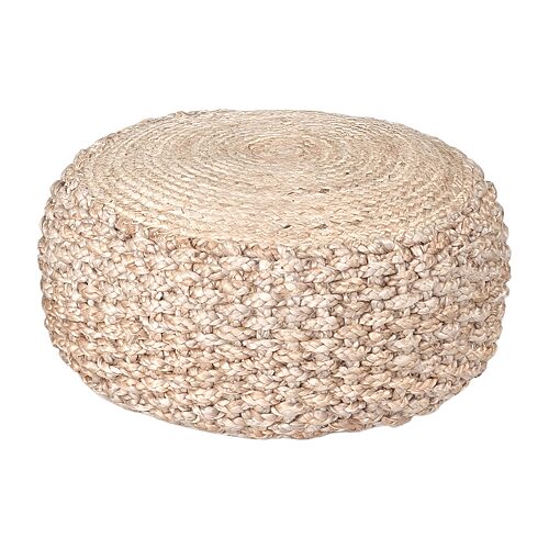 Click here for LR Home Elida 10 Handmade Jute Pouf  One Size  Whi... prices
