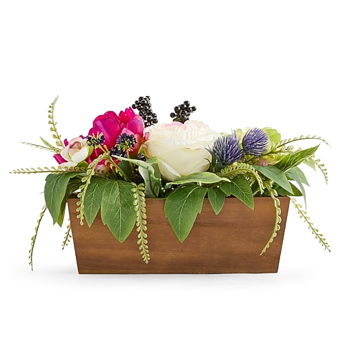 Click here for Linden Street Rose Box Floral Arrangement  One Siz... prices