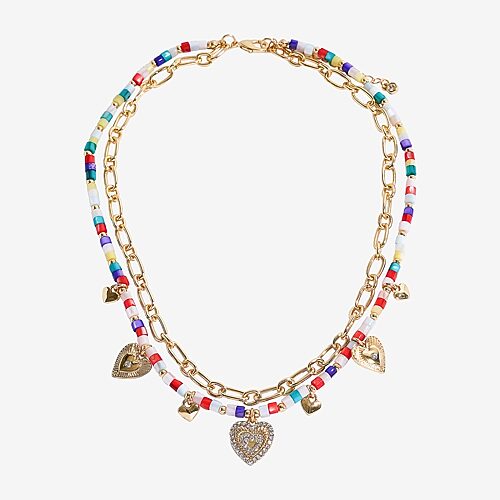 Arizona Gold Tone Womens 16 Inch Strand Necklace  One Size  Multiple Colors