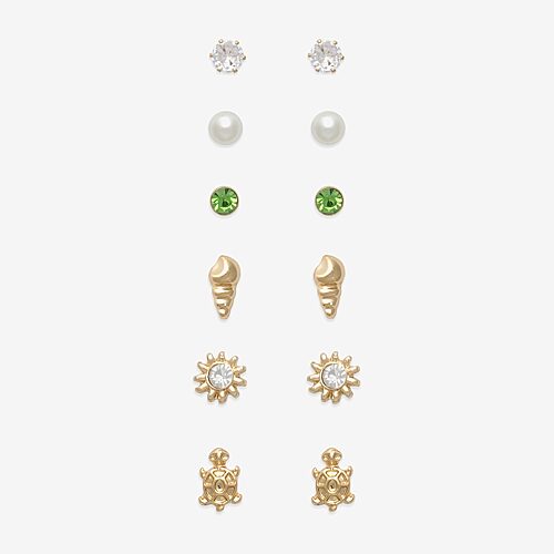 Click here for Mixit Turtle Womens Cubic Zirconia Hypoallergenic... prices