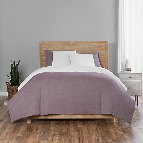 Click here for Vue Kinsley Chambray 3pc Duvet Set  One Size  Purp... prices