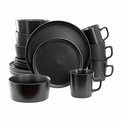 Click here for Elama Luxmatte 16-pc. Stoneware Dinnerware Set  On... prices
