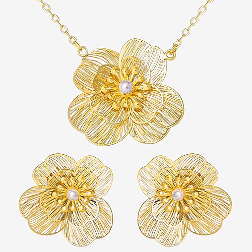 Click here for JS Jessica Simpson Gold Tone Pendant Necklace & St... prices