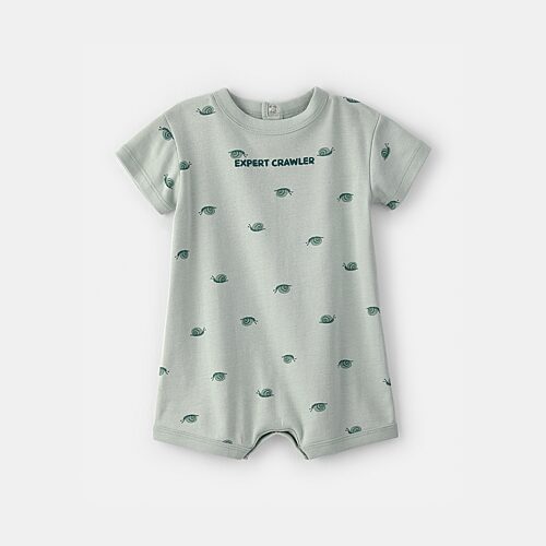 Click here for Carters Baby Boys Expert Crawler Snail Short-Sleev... prices