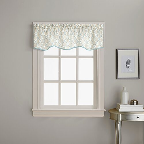 Click here for CHF Morocco Rod Pocket Scallop Valance  One Size... prices
