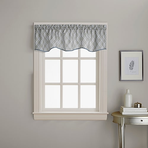 Click here for CHF Morocco Rod Pocket Scallop Valance  One Size... prices