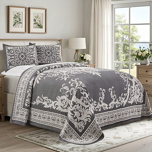 Click here for SUPERIOR Adalie Medallion Cotton Poly Reversible J... prices