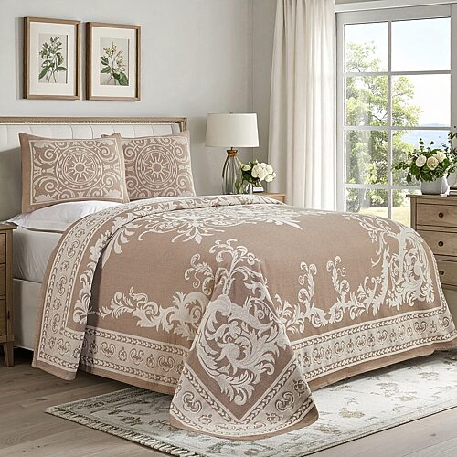 Click here for SUPERIOR Adalie Medallion Cotton Poly Reversible J... prices