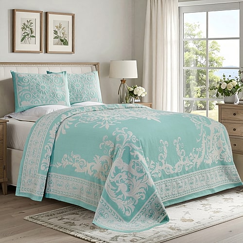 Click here for SUPERIOR Adalie Medallion Cotton Poly Reversible J... prices