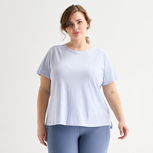 Click here for Xersion Womens Cotton Crew Neck Short Sleeve T-Shi... prices