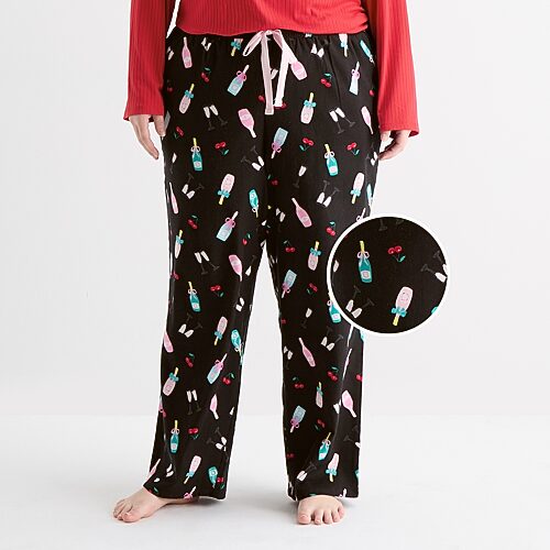 Click here for Sleep Chic Womens Flannel Pajama Pants  Medium Tal... prices