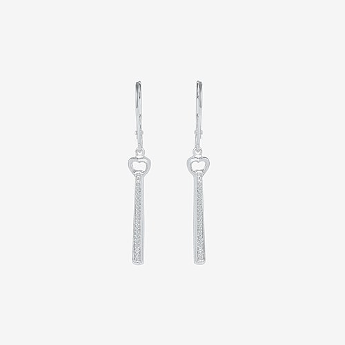 Click here for Linear Womens 1/10 CT. T.W. Natural White Diamond... prices