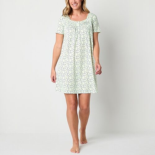 Click here for Adonna Womens Short Sleeve Nightgown  Petite X-lar... prices