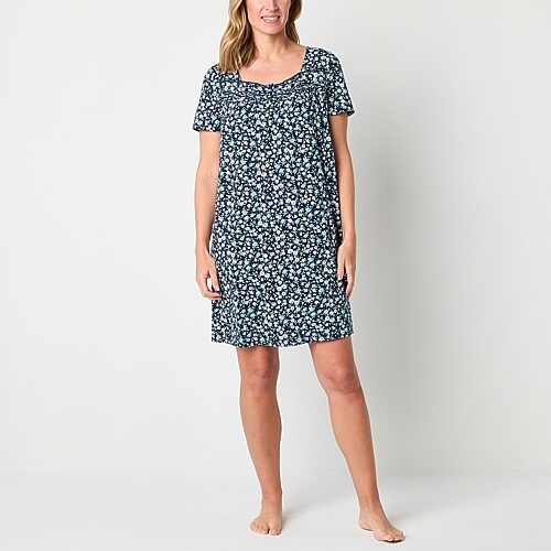 Click here for Adonna Womens Short Sleeve Nightgown  Petite Small... prices