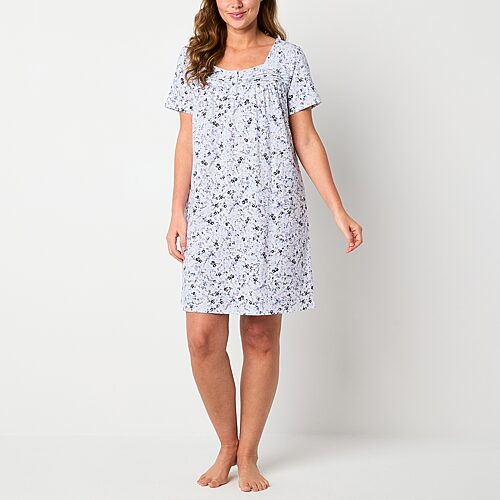 Click here for Adonna Womens Short Sleeve Nightgown  Petite X-lar... prices