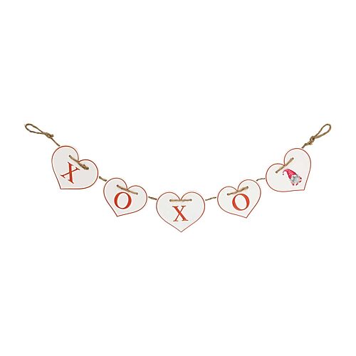 Click here for Northlight Hearts Xoxo Wall Sign  One Size  White prices